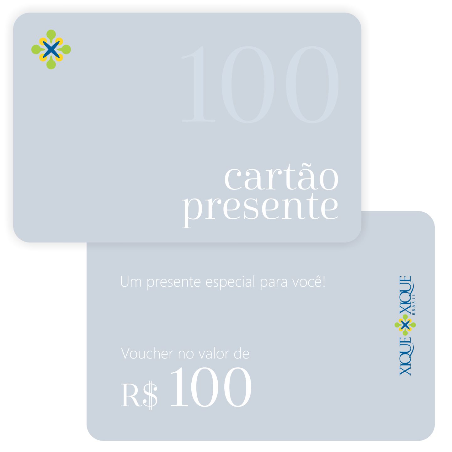 Cartão de Presente digital Xique Xique Brasil 100 reais de crédito